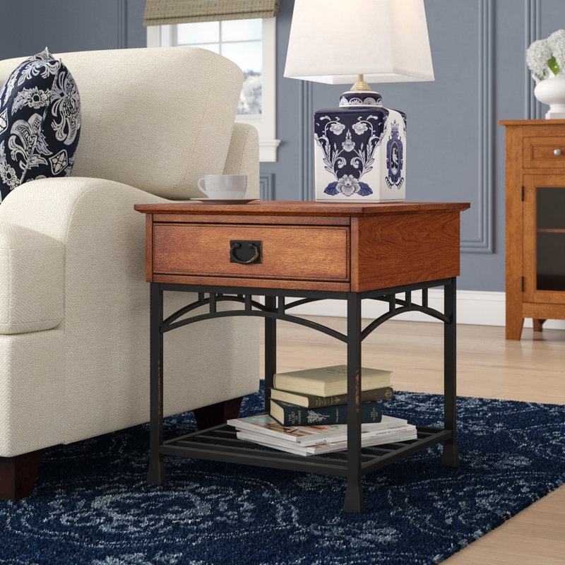 Wayfair end tables with drawers store
